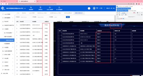 Bug 9150 【养老大屏】正式环境。运营补贴明细。里面的所属区划内容显示有误，全部都是只显示了重庆市。（老人补贴同理，只显示到了区县