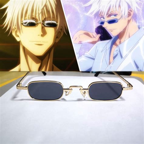 Gojo Satoru Cosplay Glasses Eyewear Jujutsu Kaisen Black Glasses