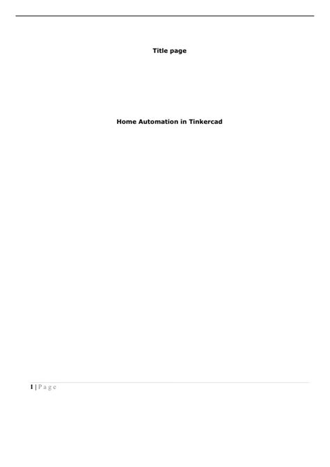 Arduino Project In Home Automation Iot Iot1 Iot Stuvia Us