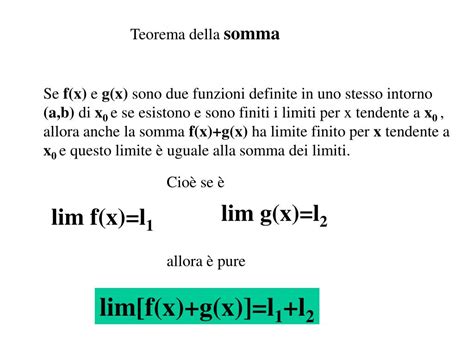 PPT Teorema dellunicità del limite PowerPoint Presentation free