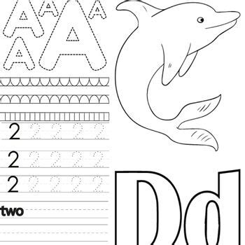 Letter Tracing Practice Workbook Pen Control For Tracing Alphabets And