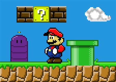 Pixilart Mario By BLUENEWMAN