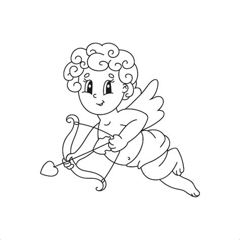 Página De Libro Para Colorear Para Niños Personaje De Dibujos Animados
