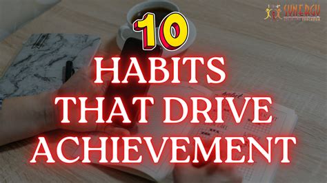 Decoding Success Unpacking The Habits That Drive Achievement