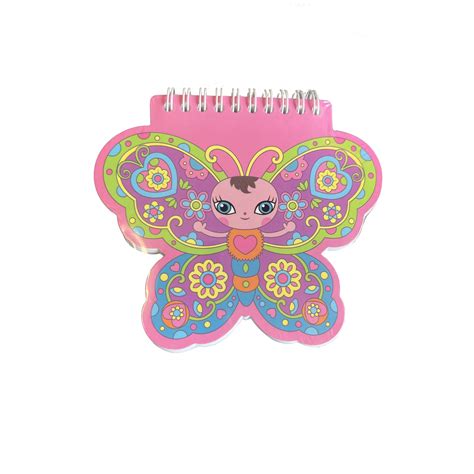 Mad Ally Spiral Notebook Butterfly