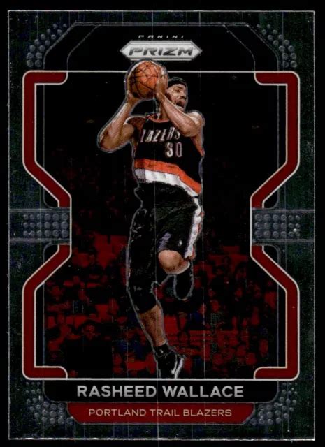 2021 22 Panini Prizm Carte Basketball Rasheed Wallace Portland Trail
