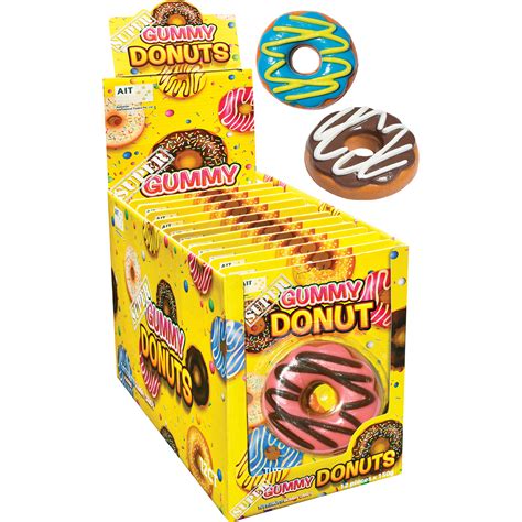 Donut Gummy 150g X 12 Lollies 4 U
