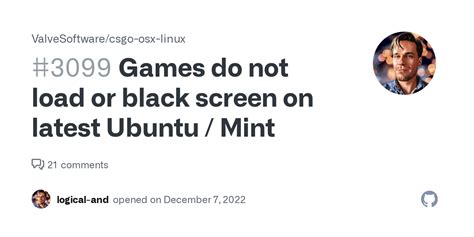 Games Do Not Load Or Black Screen On Latest Ubuntu Mint · Issue 3099 · Valvesoftwarecsgo Osx
