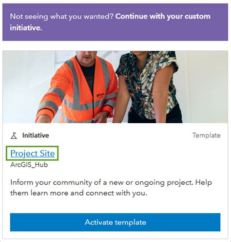 Develop Your Own ArcGIS Hub Template Documentation