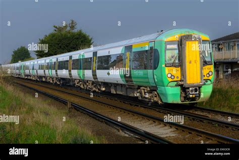 Southern Rail Class 377 Electrostar Train In The South Of England Uk
