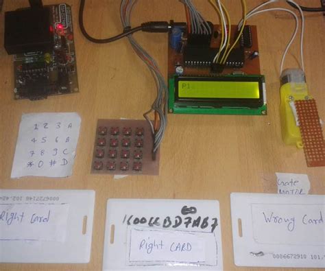 Rfid Based Security System Using 8051 Microcontroller