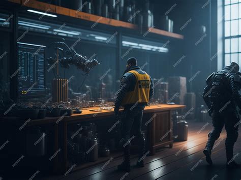 Analista Financiero Trabajando En Computadora Con Estación De Trabajo