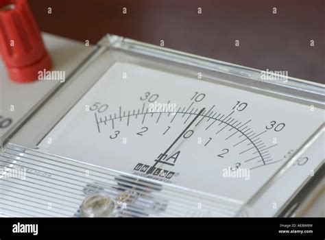 Center Zero Galvanometer Showing Parallax Error And Possibly A Zero