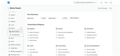 Missing Basic Things On Payroll Yet I Have Installed Hrms App Frappe Forum