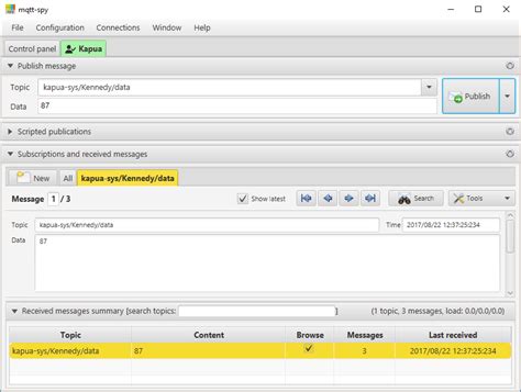 How To Connect Android Device To Kapua Using Mqtt · Issue 719