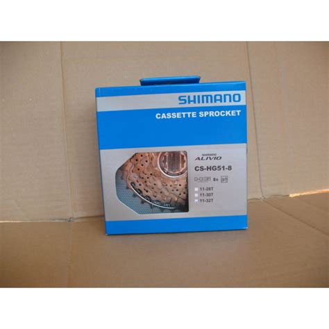 ᐉ Касета Shimano Alivio Cs Hg51 8 11 32t купити в Україні — Ціна 1 012 грн