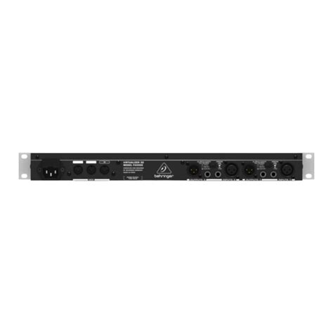 Multiprocesador De Efectos Behringer Fx 2000 Audio Music México