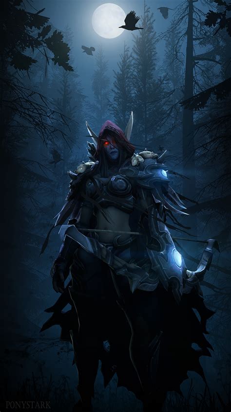 Sylvanaswindrunnerbyp0nystark D8wltpppng 2160×3840 Sylvanas