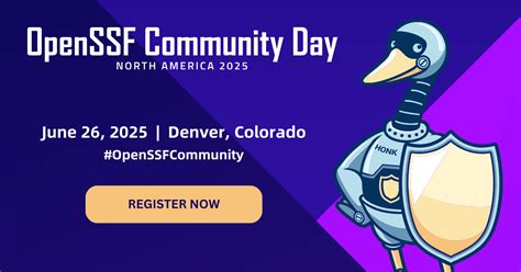 Openssf Community Day Na 2025 Open Source Security Foundation