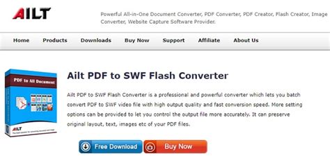 ailt pdf to swf flash converter