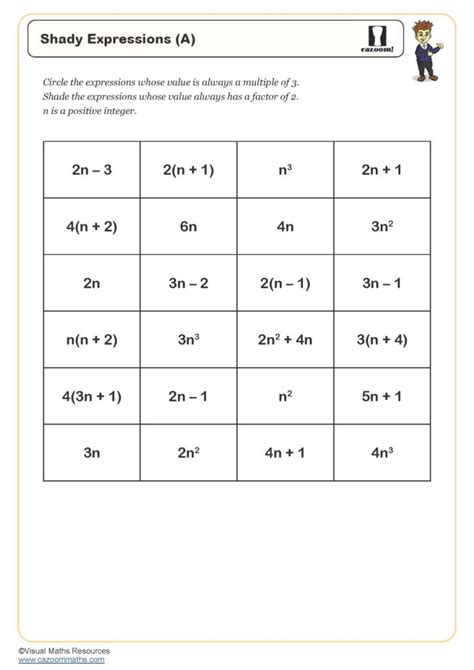 Shady Expressions A Puzzle Free Teaching Resources