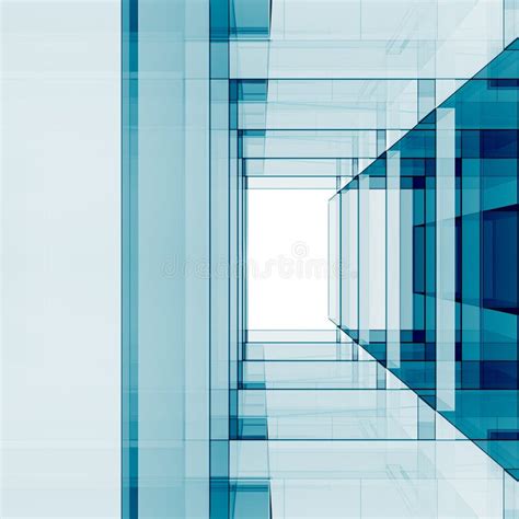 Abstract Futuristic 3d Rendering Stock Image Image Of Lines