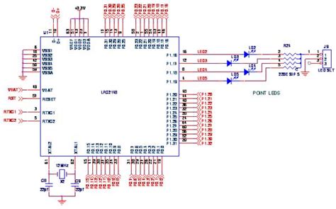 Interface LEDs With LPC Arm Pantech AI