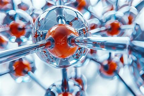 Premium Photo Abstract Representation Of Science And Chemistry With Molecular Structures