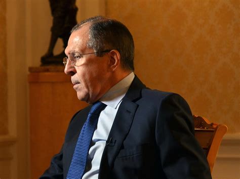 National Interest Magazine Interviews Russian Fm Lavrov Puppet