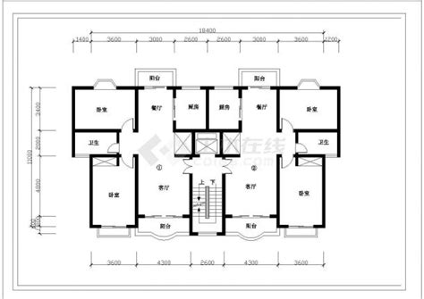 金华市金竹园小区经典热门的平面户型设计cad图纸（共20张）住宅小区土木在线