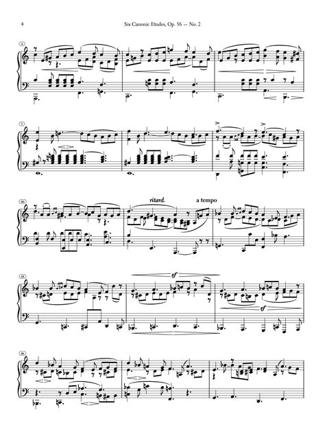 Six Canonic Études Op 56 Timo Andres