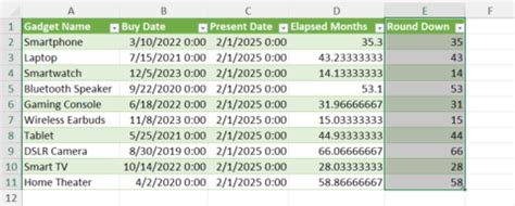 5 Ways To Calculate Months Between Two Dates In Microsoft Excel How To Excel