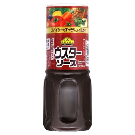 Tvbp ウスターソース 300ml まとめ買い×154549741339261tc426980 食品トップバリュ
