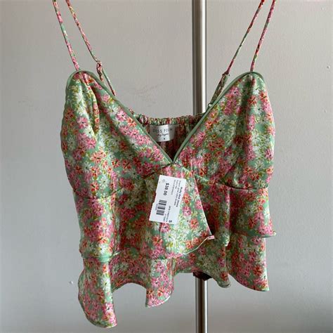 Flowy Floral Blousetank Top In 2024 Wearables Fashion Summer Attire