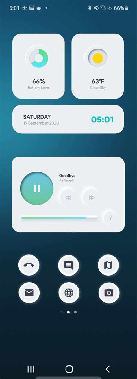 Anyone Here Use KLWP Here S My Inside Setup GalaxyFold
