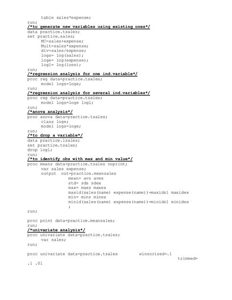 How To Sas Codes And Tricks Pdf