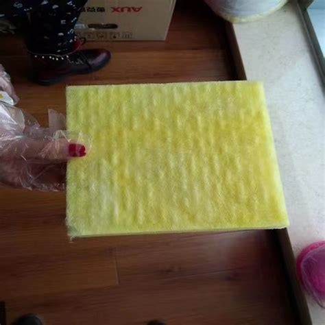 Hvac System Glass Wool Insulation Duct Board 48 Kgm3 25mm Semi Rigid