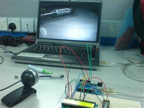 Barcode Reading En Utilisant Roborealm Sortie Sur Arduino LCD Tubefr