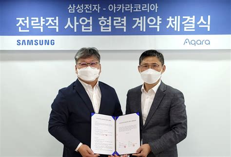 아카라 스마트홈 디바이스 삼성전자 스마트싱스 플랫폼에서 지원