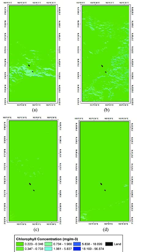 Chl A Estimation Concentration Map Produces From C2rcc Processor Download Scientific Diagram