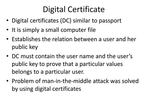 Solution Digital Certificate Process Studypool