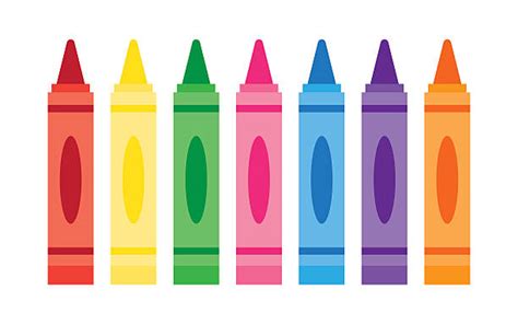크레파스 스톡 사진 및 일러스트 Istock