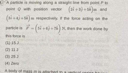 A Particle Is Moving Along A Straight Line Studyx