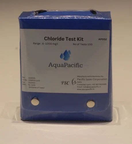 Titration Chloride Test Kit Packaging Type Box At ₹ 1100piece In New