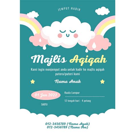 Contoh Ayat Jemputan Majlis Kesyukuran Di Whatsapp Contoh Ayat