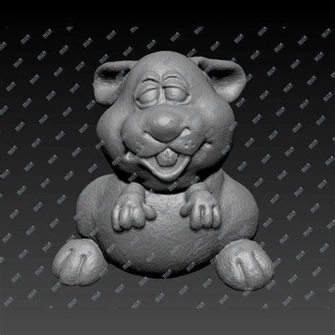 大门牙兔子2 3D打印模型下载 3D工场 3Dworks cn
