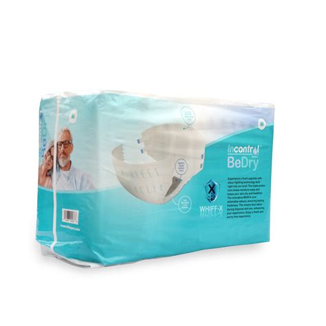 Incontrol Bedry Premium Incontinence Briefs Universal Diapers