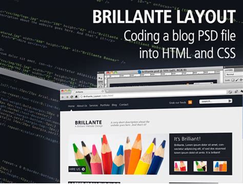 Ultimate Collection Of PSD To Html Conversion Tutorials
