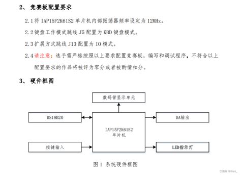 第十二届2 蓝桥杯 单片机设计与开发项目 省赛第十二届蓝桥杯大赛单片机设计与开发组 Csdn博客