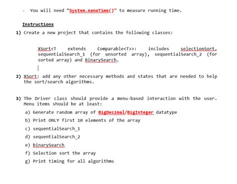 Solved Sequentialsearch1 For Unsorted Array